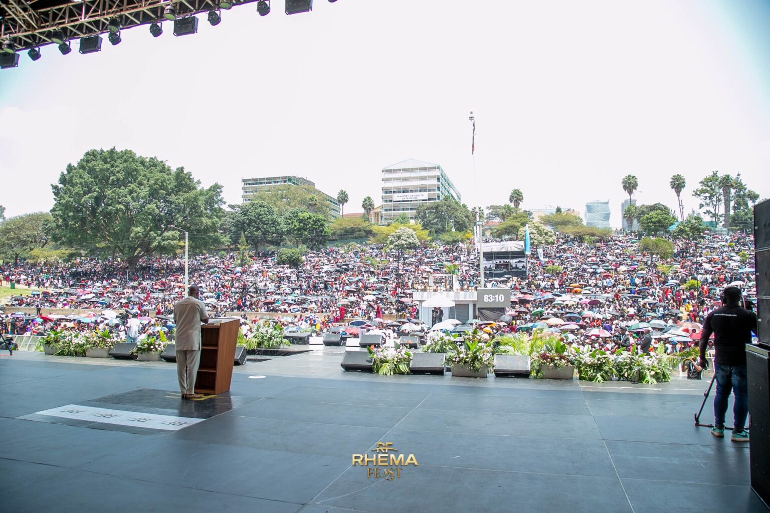 Rhema Feast 2025 draws thousands to Uhuru Park in worship revival